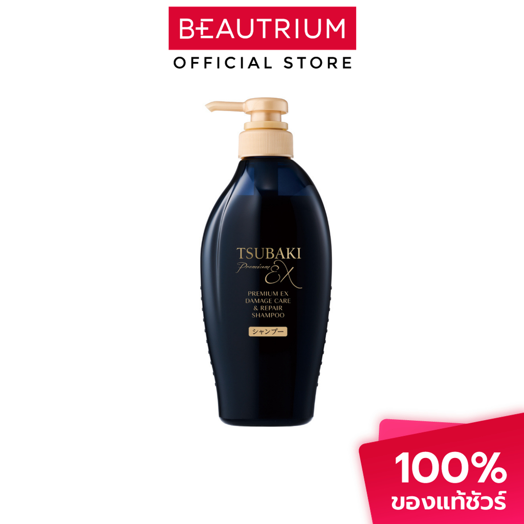 TSUBAKI Premium Ex Damage Care & Repair Shampoo แชมพู 450ml | Shopee Thailand