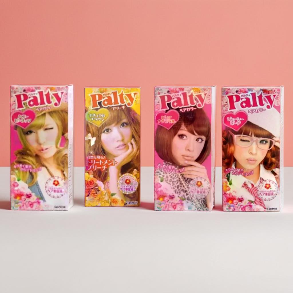 Dariya PALTY ครีมเปลี่ยนสีผมสวยสไตล์ญี่ปุ่น หลากเฉดสีธรรมชาติ (Pure Natural, Honey Peanut, Juicy ...