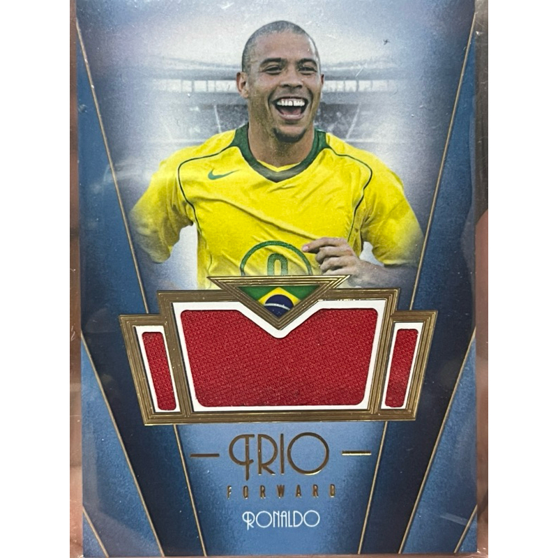 R9 Ronaldo Football card การ์ดบอล โรนัลโด้ พร้อมผ้าที่โด้สวมลงแข่ง ...