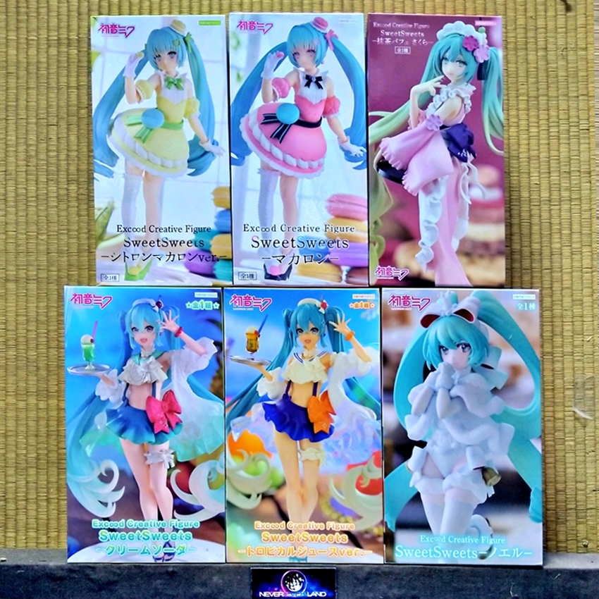 FURYU FIGURE: EXCEED CREATIVE FIGURE - SWEET SWEETS SERIES - VOCALOID ...