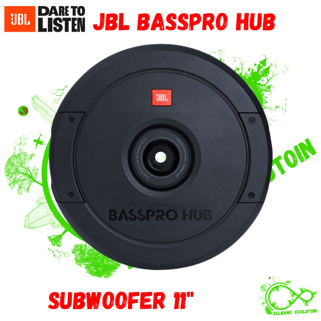 JBL-BASSPRO-HUB 11"ซับวูฟเฟอร์ยางอะไหล่11นิ้ว | Shopee Thailand