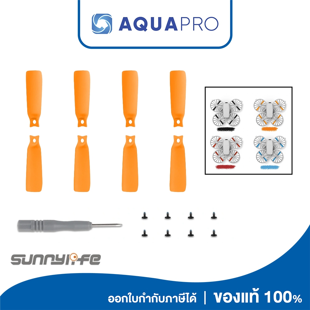 Sunnylife DJI Flip 4022F-C Propellers Lightweight Colored Propellers ...
