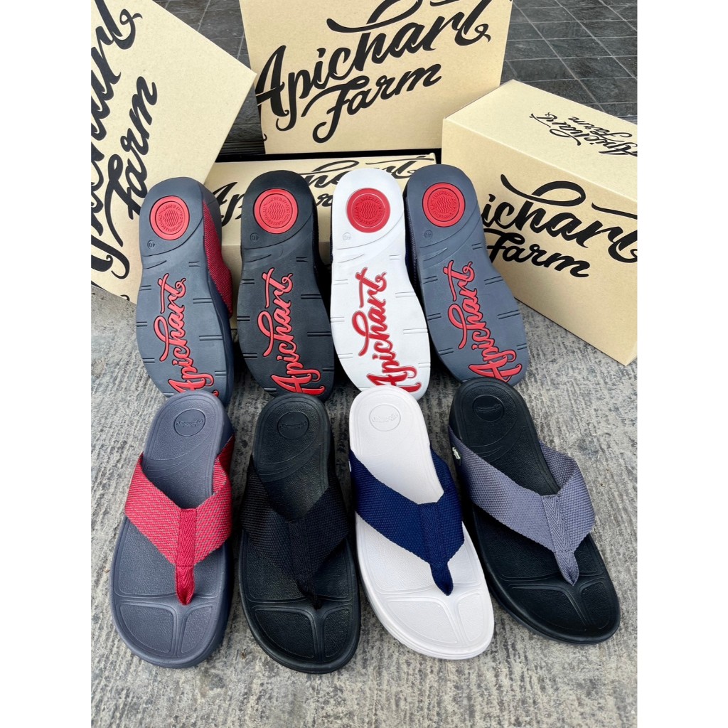 รองเท้าหูหนีบ Apichart Farm V.2 (พื้นใหม่) | Shopee Thailand