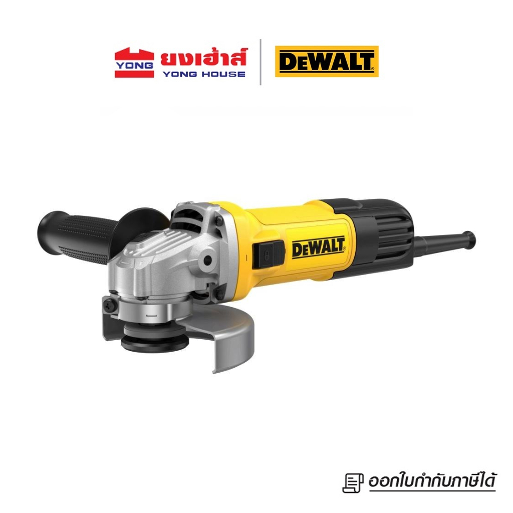DEWALT เครื่องเจียร 4 นิ้ว (100 มม.) 750 วัตต์ รุ่น DWE750S-B1 สวิตช์ ...