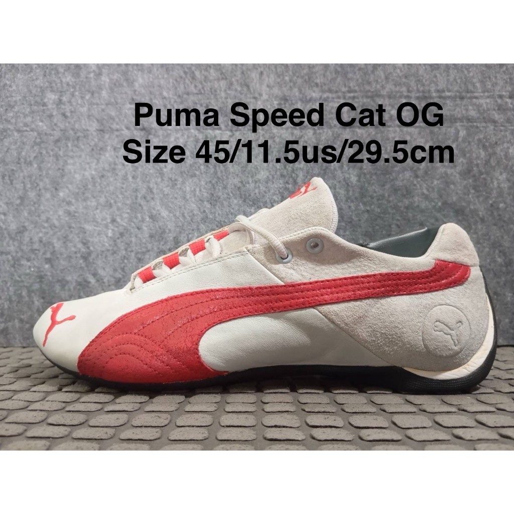 Puma Speed Cat OG Size45/11.5us/29.5cm รองเท้ามือสองของแท้100% | Shopee ...