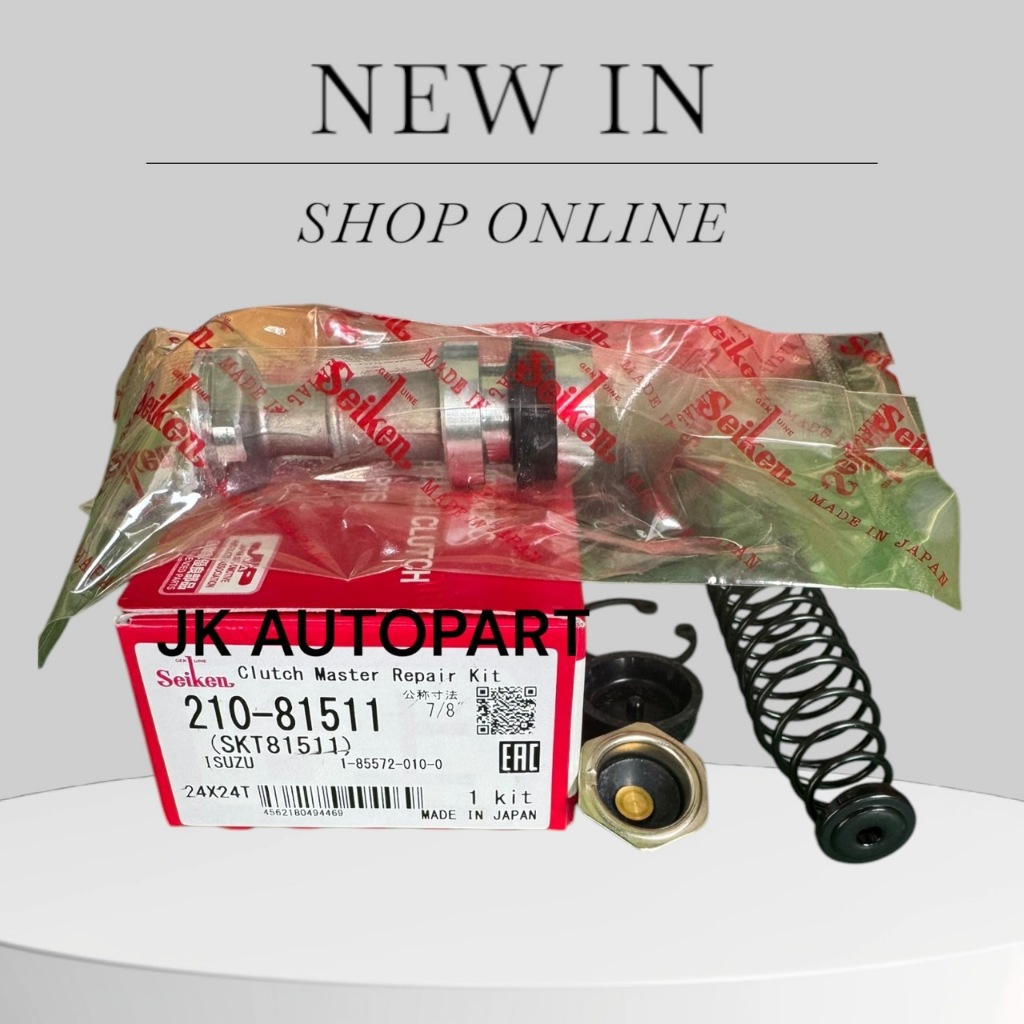 ชุดซ่อมแม่ปั้มคลัชบน Isuzu Rocky/Deca 195/210 Seiken แท้ๆ SK-81511 ...
