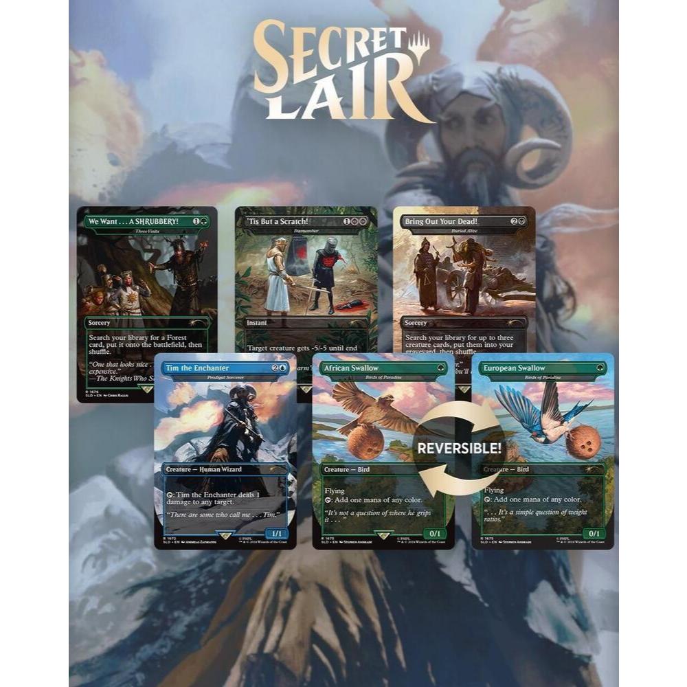 [YTG] MTG - Secret Lair Drop: Secret Lair x Monty Python: Monty Python ...