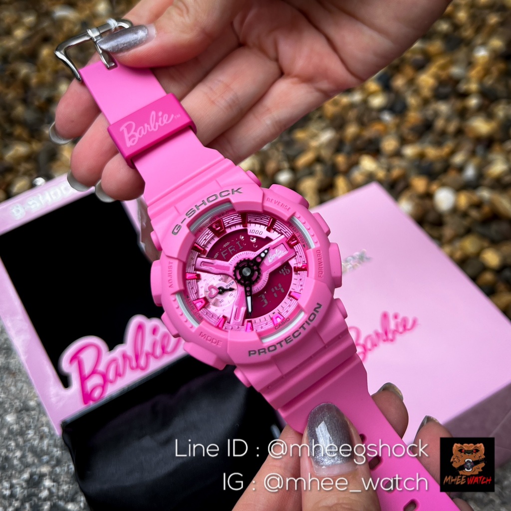 G-Shock Mini Limited Barbie X Casio G-SHOCK Pink Edition GMA-S110BE-4A ...