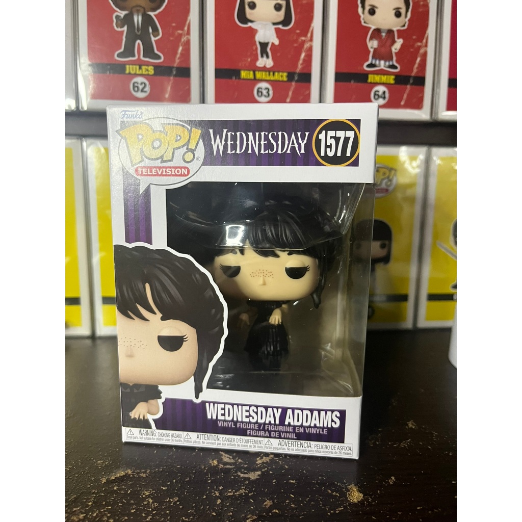 ฟิกเกอร์ Funko Pop #1577 Wednesday Dancing ซีรีส์ Wednesday ของใหม่ ...