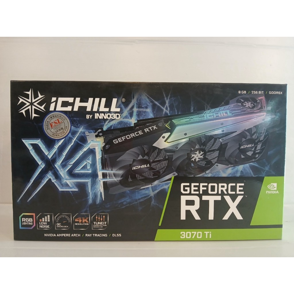 VGA (การ์ดแสดงผล) INNO3D GEFORCE RTX 3070 TI ICHILL X4 - 8GB GDDR6X | Shopee Thailand