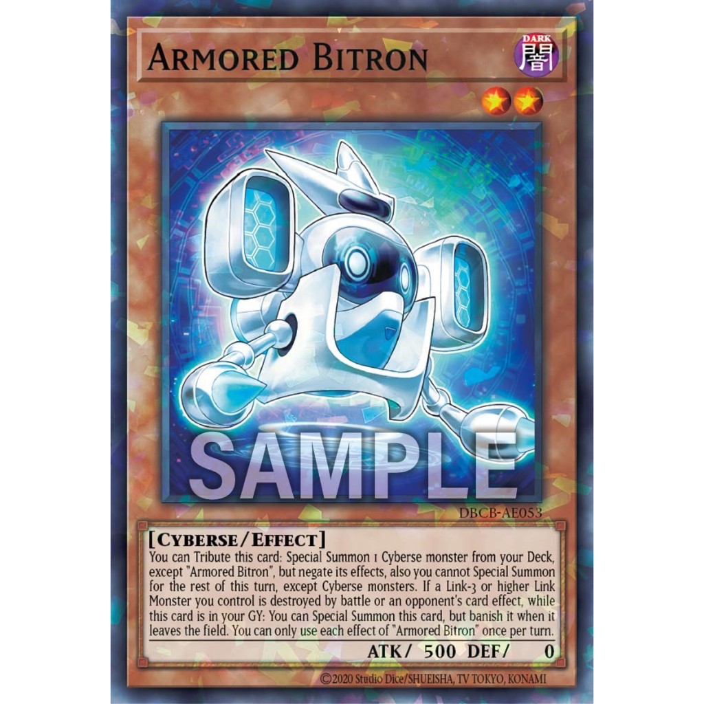 Yugioh Asia-Eng [DBCB-AE053] Armored Bitron (Normal Parallel Rare ...