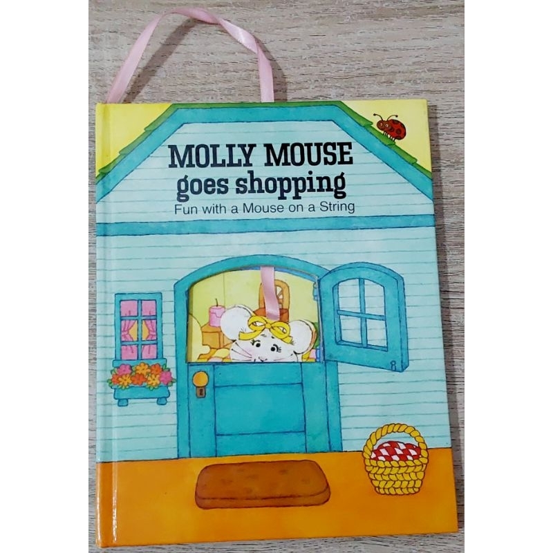 หนังสือภาษาอังกฤษ MOLLY MOUSE goes shopping มีใส่ภาพหนูได้ตามหน้า พร้อม ...