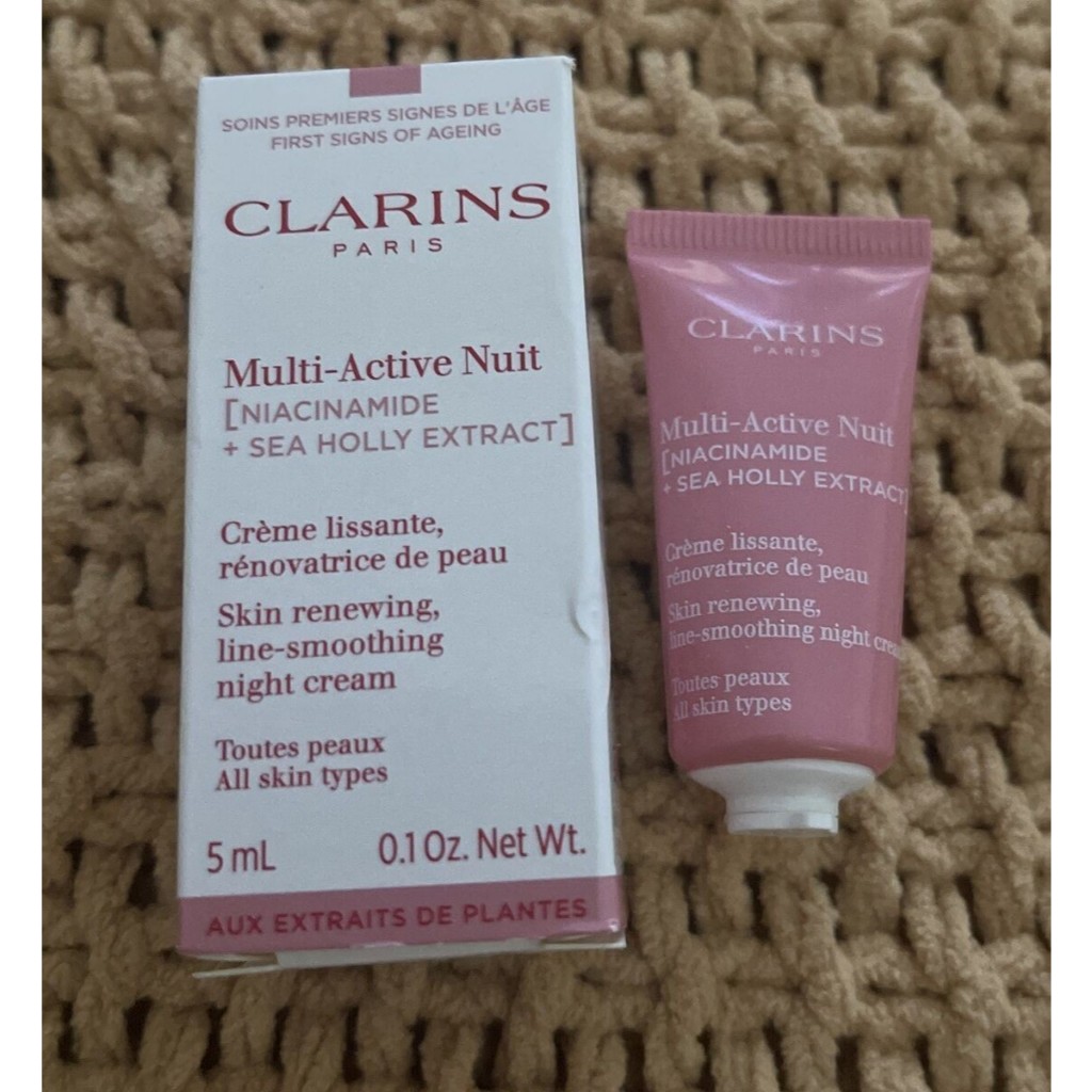 พร้อมส่ง clarins multi active night cream 5ml | Shopee Thailand