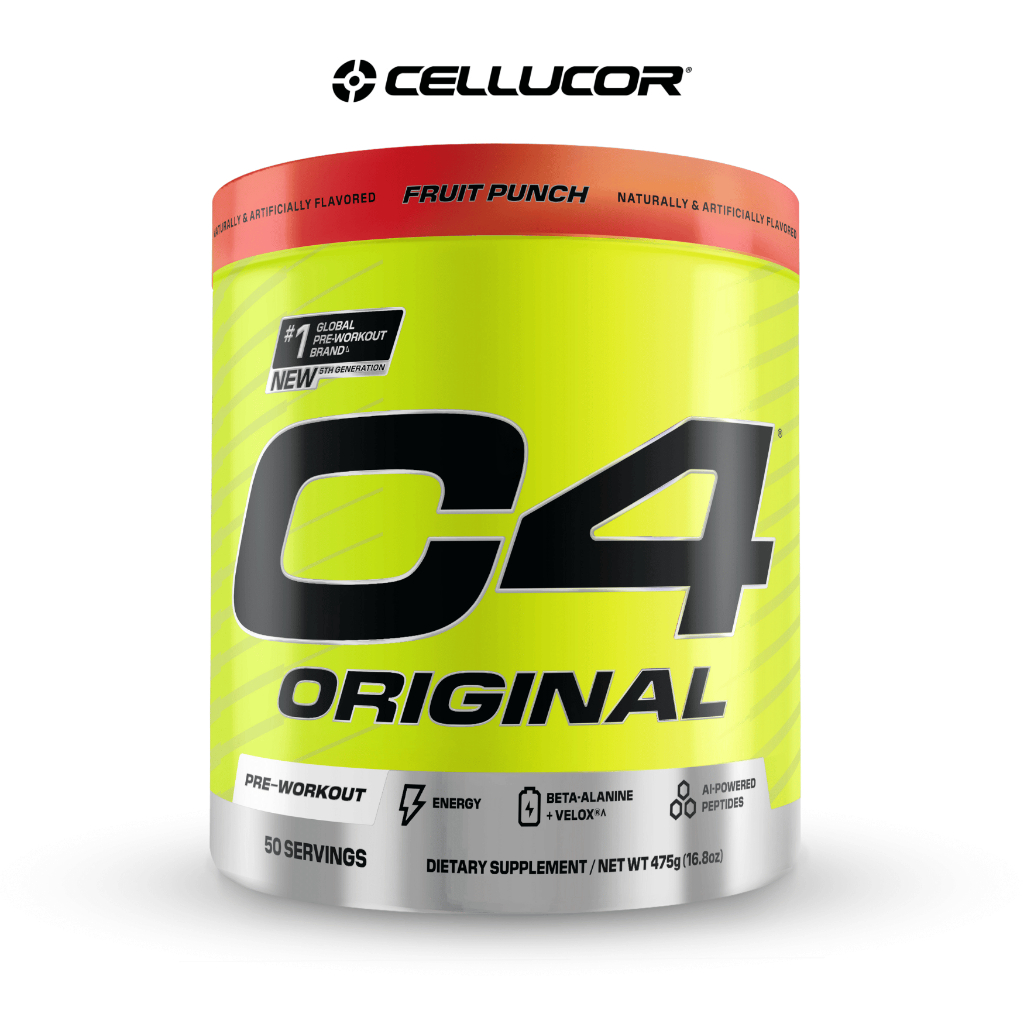 Cellucor C4 Pre-workout 30 servings and 50 servings - Fruit Punch ...