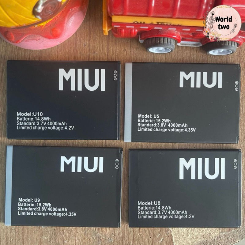 แบตเตอรี่ MIUI U1/U2/U3/U4/U5/U6/U7/U8/U9/U10/U11/U12/U13/U15/U17/U22/U23 | Shopee Thailand