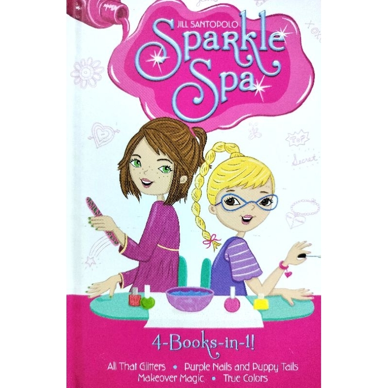 หนังสืออ่านภาษาอังกฤษ Sparkler Spa 4 Books in1 | Shopee Thailand