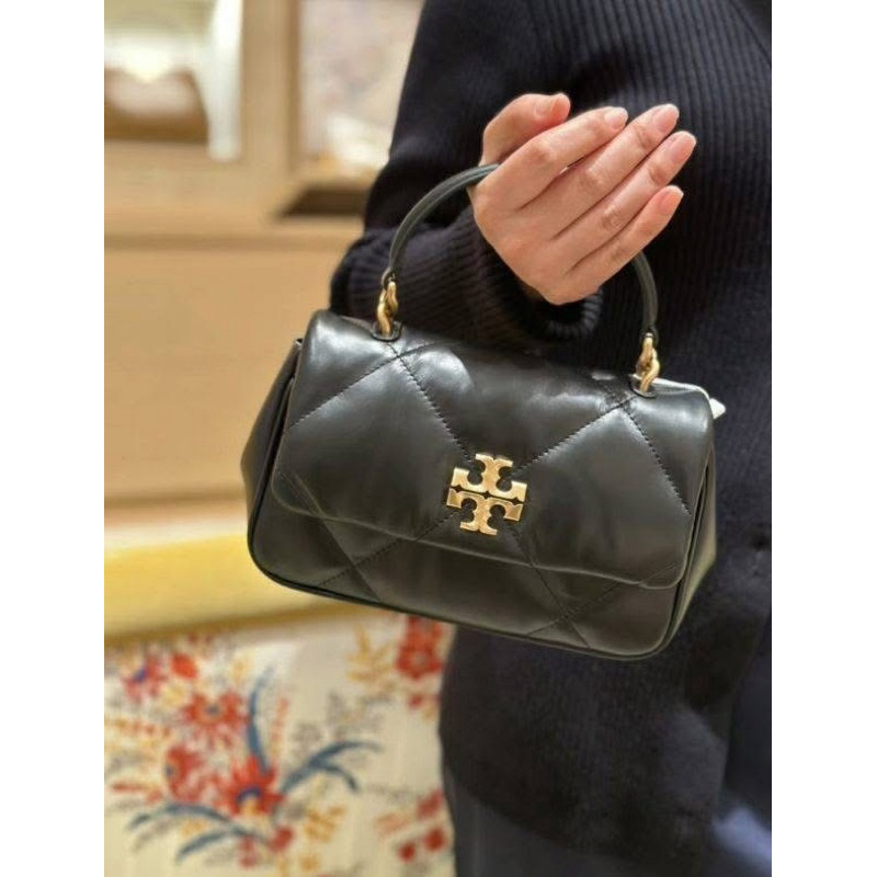 พร้อมส่ง TORY BURCH KIRA DIAMOND QUILT TOP-HANDLE | Shopee Thailand