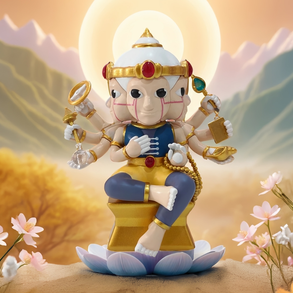 พระพรหม เจริญรุ่งเรือง มั่นคง ส่งเสริมความก้าวหน้า สร้างสรรค์สิ่งใหม่ Tiny Little Deva Art Toys ...