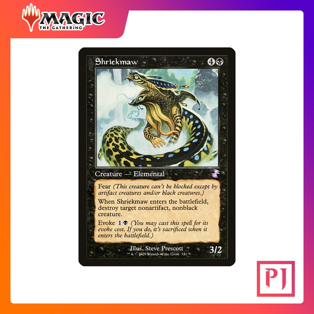 [MTG] Shriekmaw (Retro Frame) [TSR] [BLACK] [SPECIAL] [NORMAL] [ENG ...