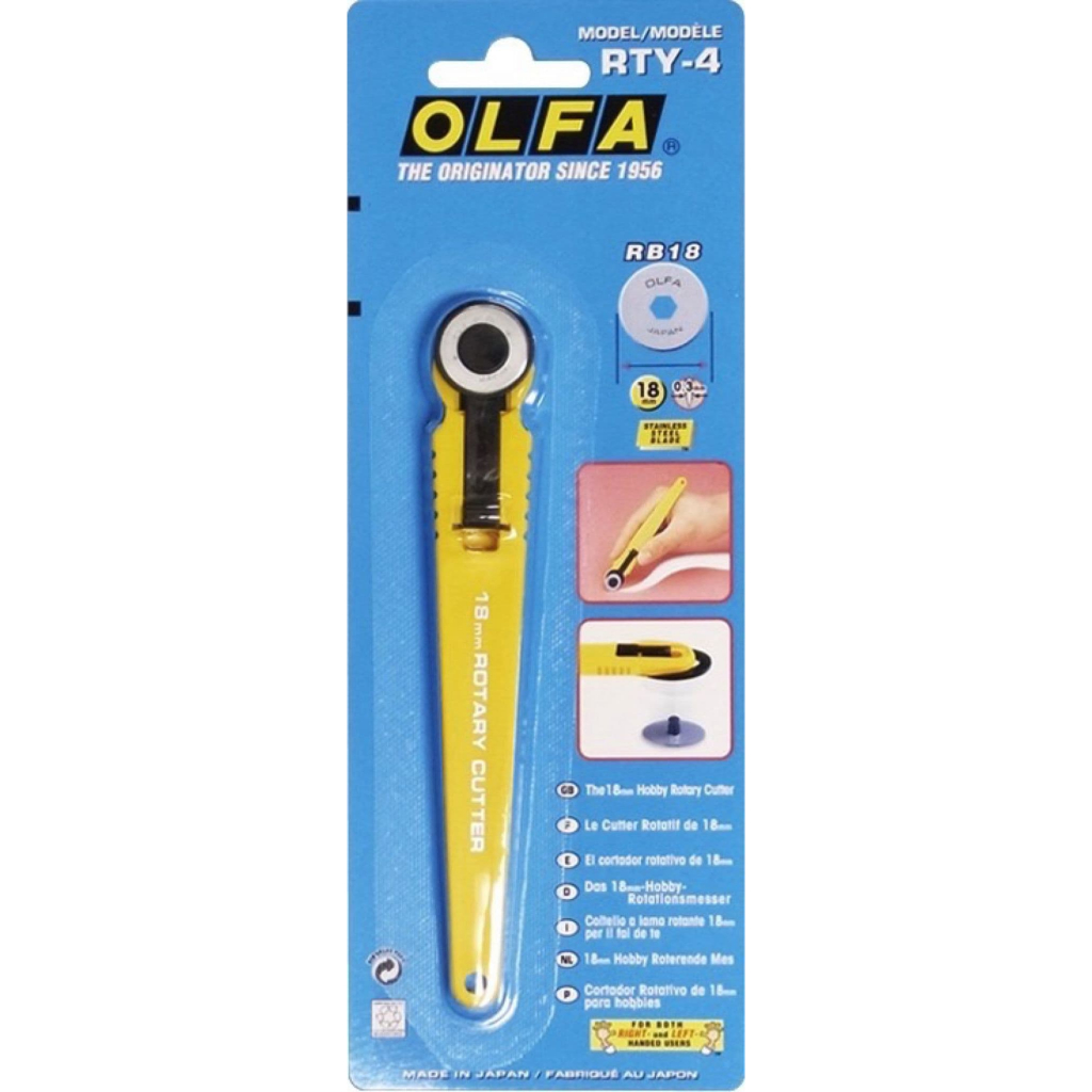 โรตารี คัตเตอร์ OLFA 18mm (RTY-4) | Shopee Thailand