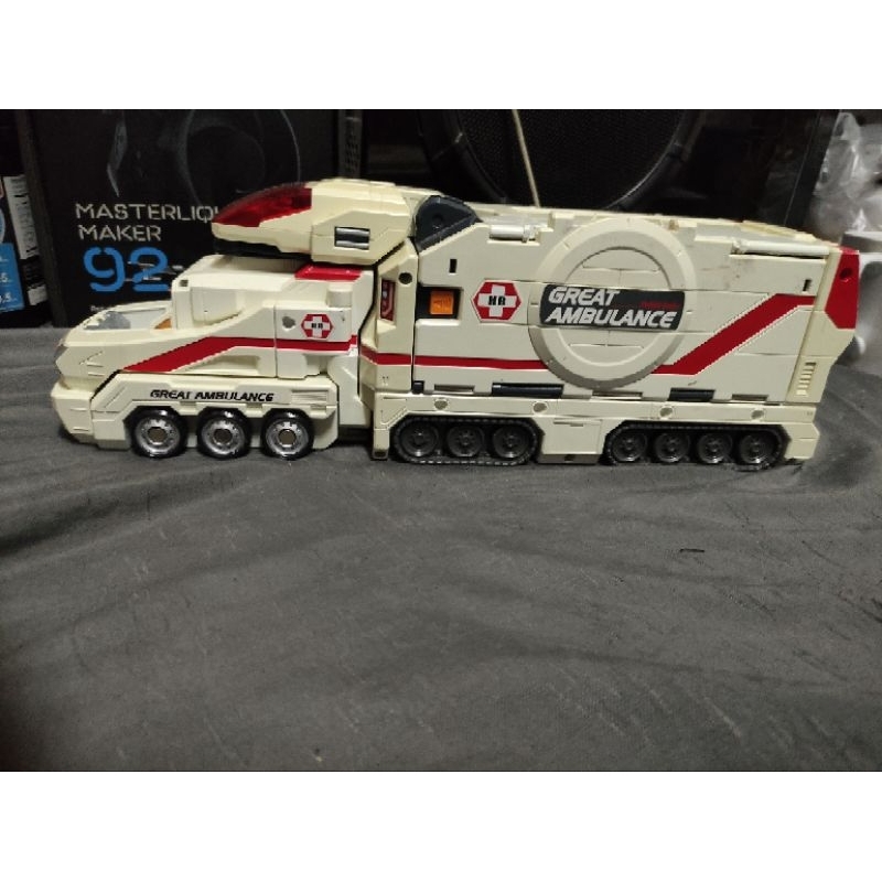 TOMICA HYPER RESCUE GREAT AMBULANCE ไม่มีกล่องเดิม สินค้ามือ2 อาจะมี ...