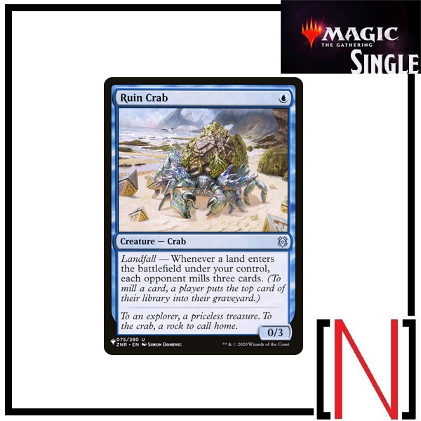 [MTG][Single][TheList] Ruin Crab ระดับ Uncommon [ภาษาอังกฤษ] | Shopee ...