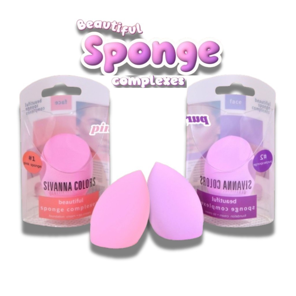 HF01 Beautiful Sponge Complexes ซีเวนน่า คัลเลอร์ส บิวตี้ฟูล สปอนจ์ คอมเพล็กซ์ มีให้เลือก 2 สี ...