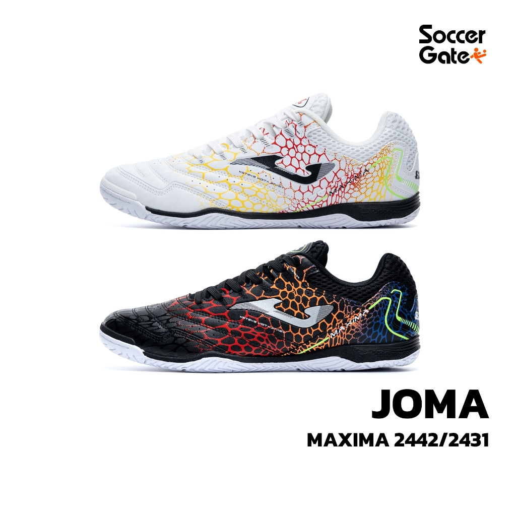 JOMA MAXIMA 2431 2442 รองเท้าฟุตซอลของแท้ [โค้ด SOCC08AUG ลดสูงสุด 500 ...