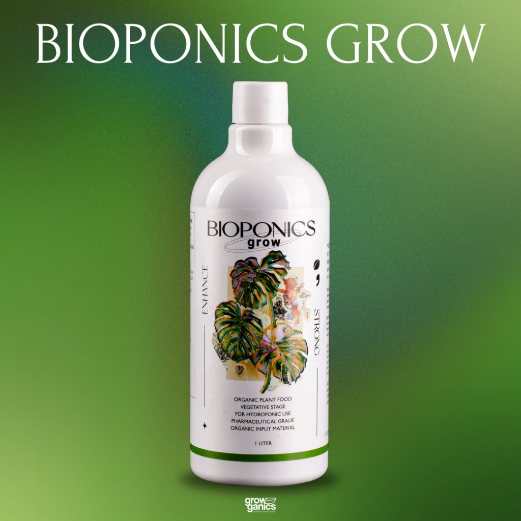 ไบโอโปนิกส์ โกรว์ (BIOPONICS GROW) ชุดบำรุงสารอินทรีย์และจุลินทรีย์เร่ง ...