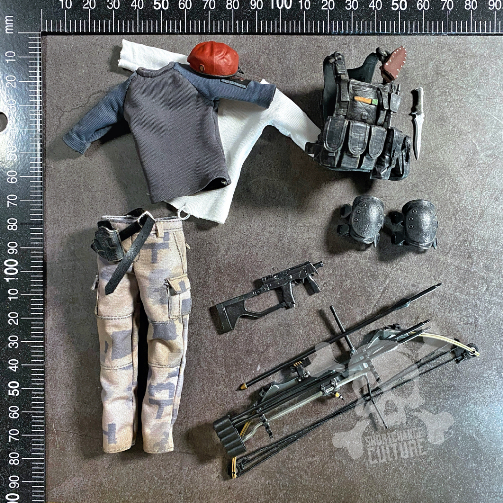 1/12 ชุดเสื้อผ้าและอุปกรณ์ Resident Evil Jack Krauser Red Beret ...