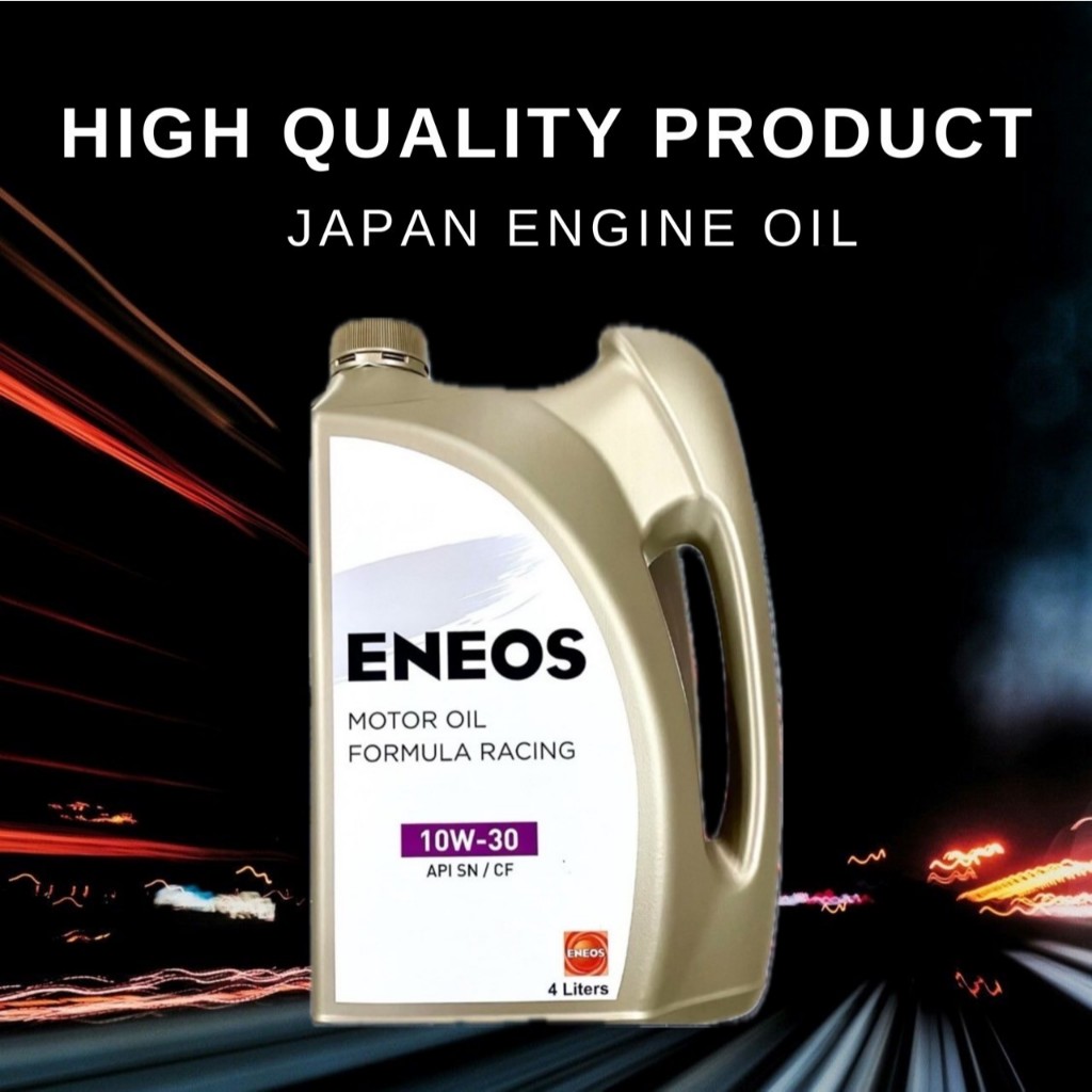 ENEOS MOTOR OIL FORMULA RACING 10W-30 น้ำมันเครื่องกึ่งสังเคราะห์ 1 ,4 ...