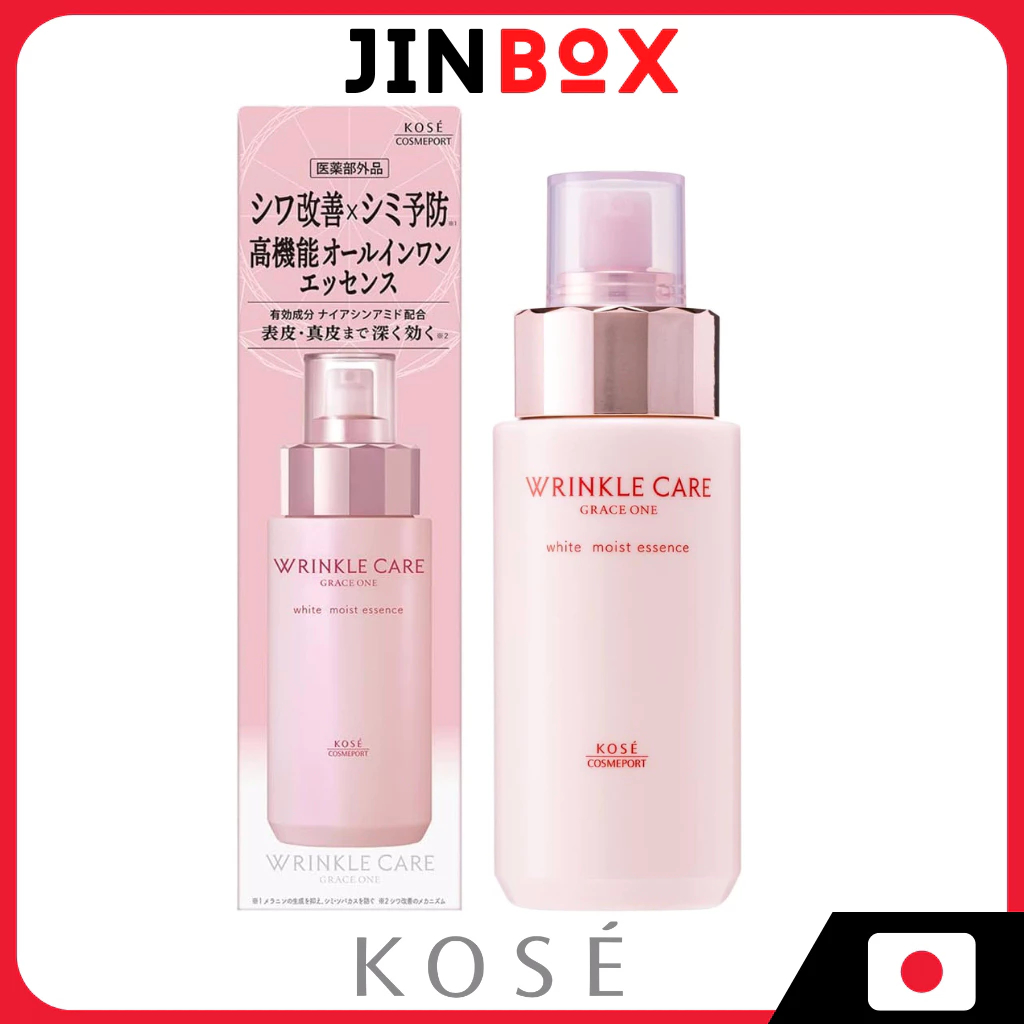 Kose Grace One Wrinkle Care White Moist Essence - Stain Wrinkle ...