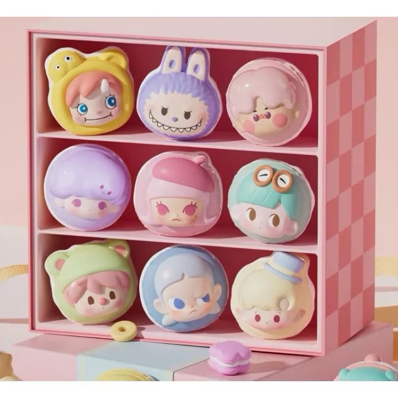 พร้อมส่งจากไทย POPBEAN - Macaron Dessert (1 กล่องมี 9 ชิ้น) | Shopee ...