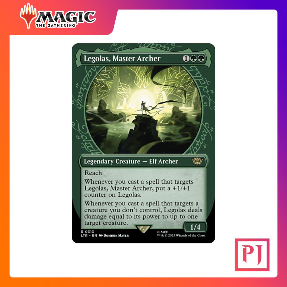 [MTG] Legolas, Master Archer (#313) (Showcase) [LTR] [GREEN] [RARE ...