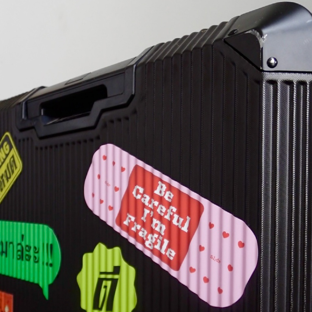 Jumbo Luggage / Travel Bag Stickers - สติ๊กเกอร์ติดกระเป๋าเดินทางขนาด ...