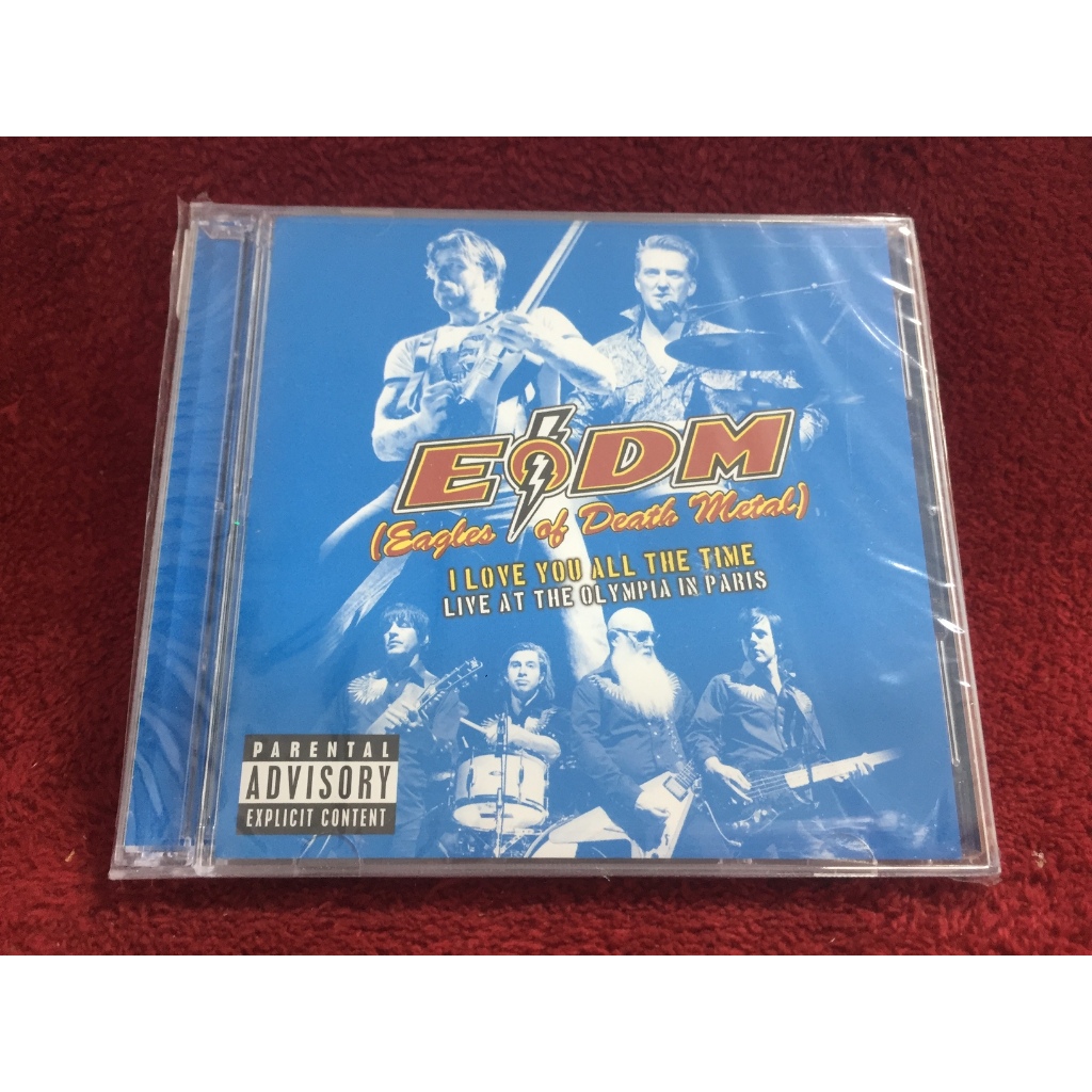 CD เพลงสากล Eagles Of Death Metal – I Love You All The Time สภาพตามปก ...