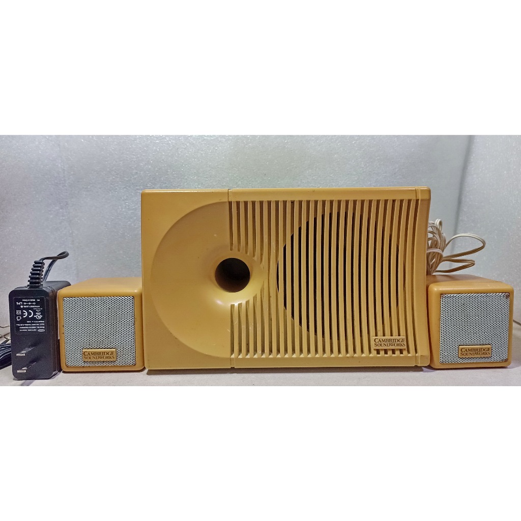 ลําโพง Cambridge soundworks PCWorks 2.1 มือสองเสียงดีเสียงไม่แตก ...
