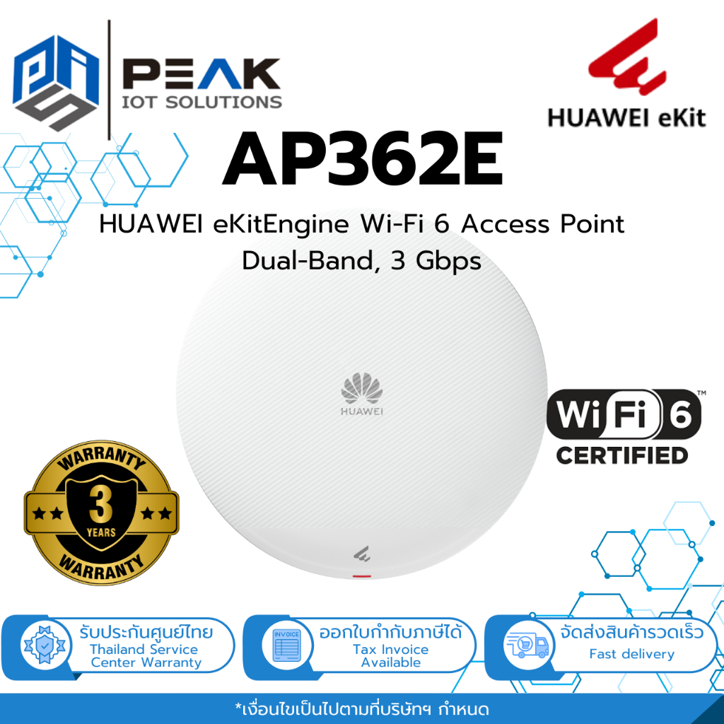 Huawei eKitEngine AP362E Wi-Fi 6 Access Point | Shopee Thailand