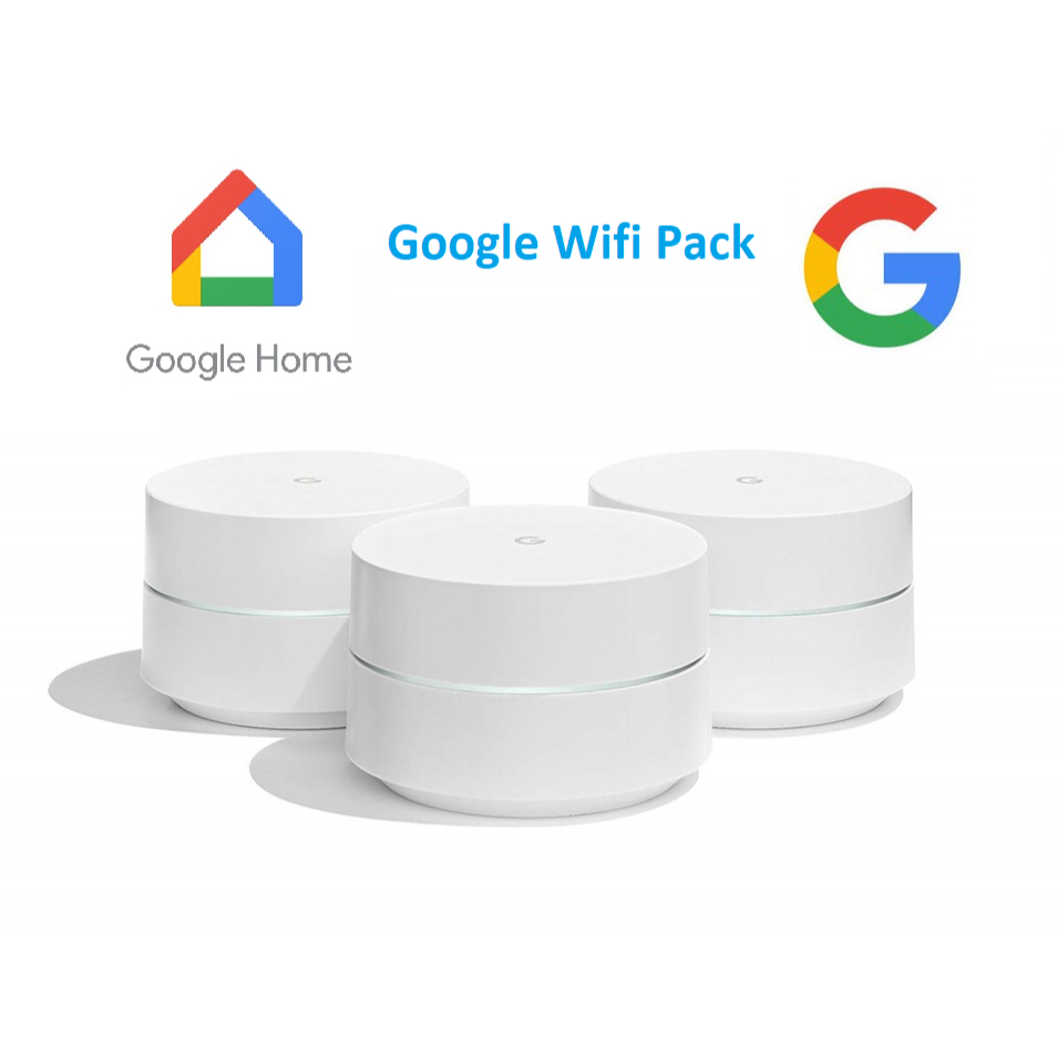 (พร้อมส่ง) Google WiFi Routers - 3 Pack - Mesh Router Wifi Access ...