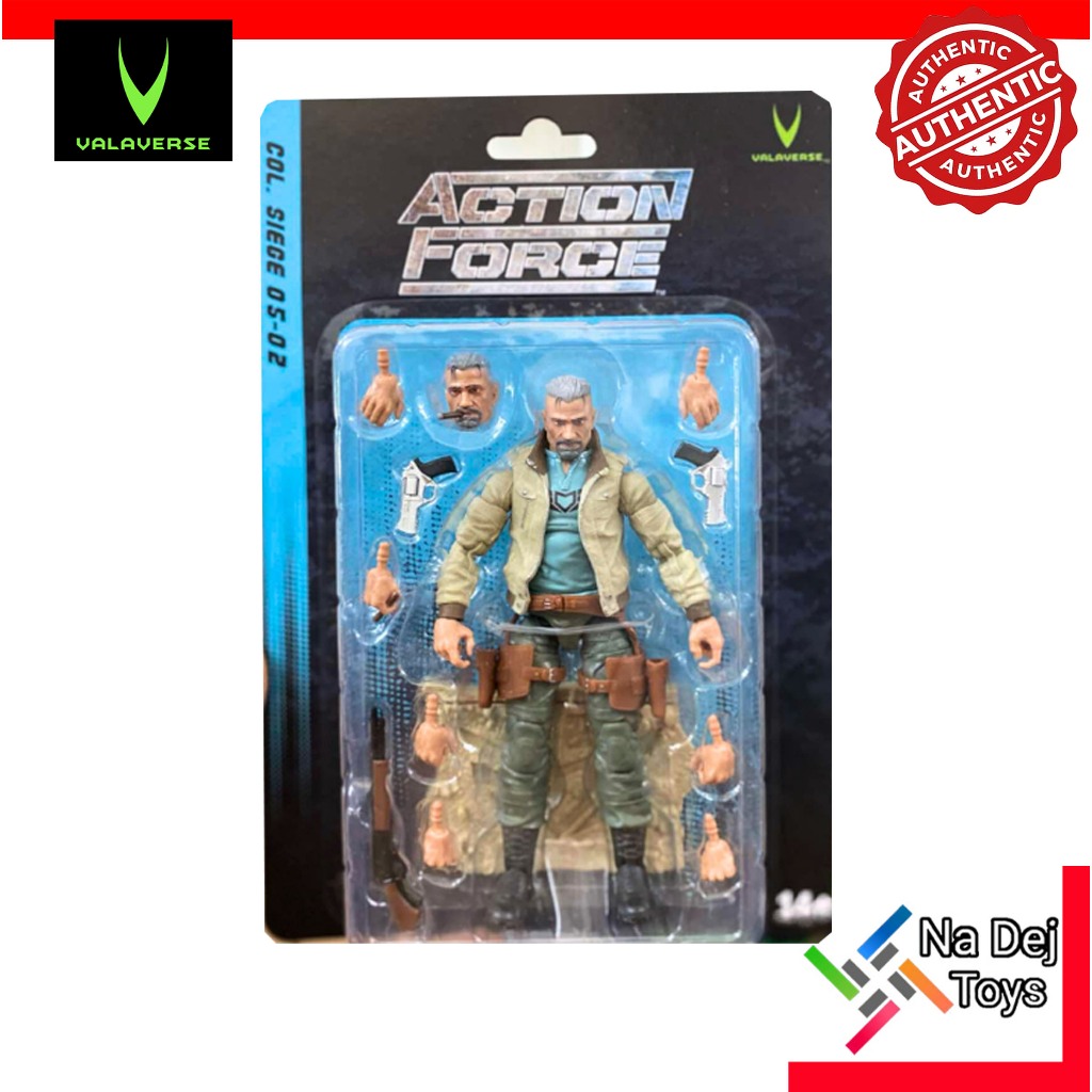 Action Force Col.Siege 1/12 Figure แอคชั่นฟอร์ซ นายพล ซีจ วาลาเวิร์ส ...