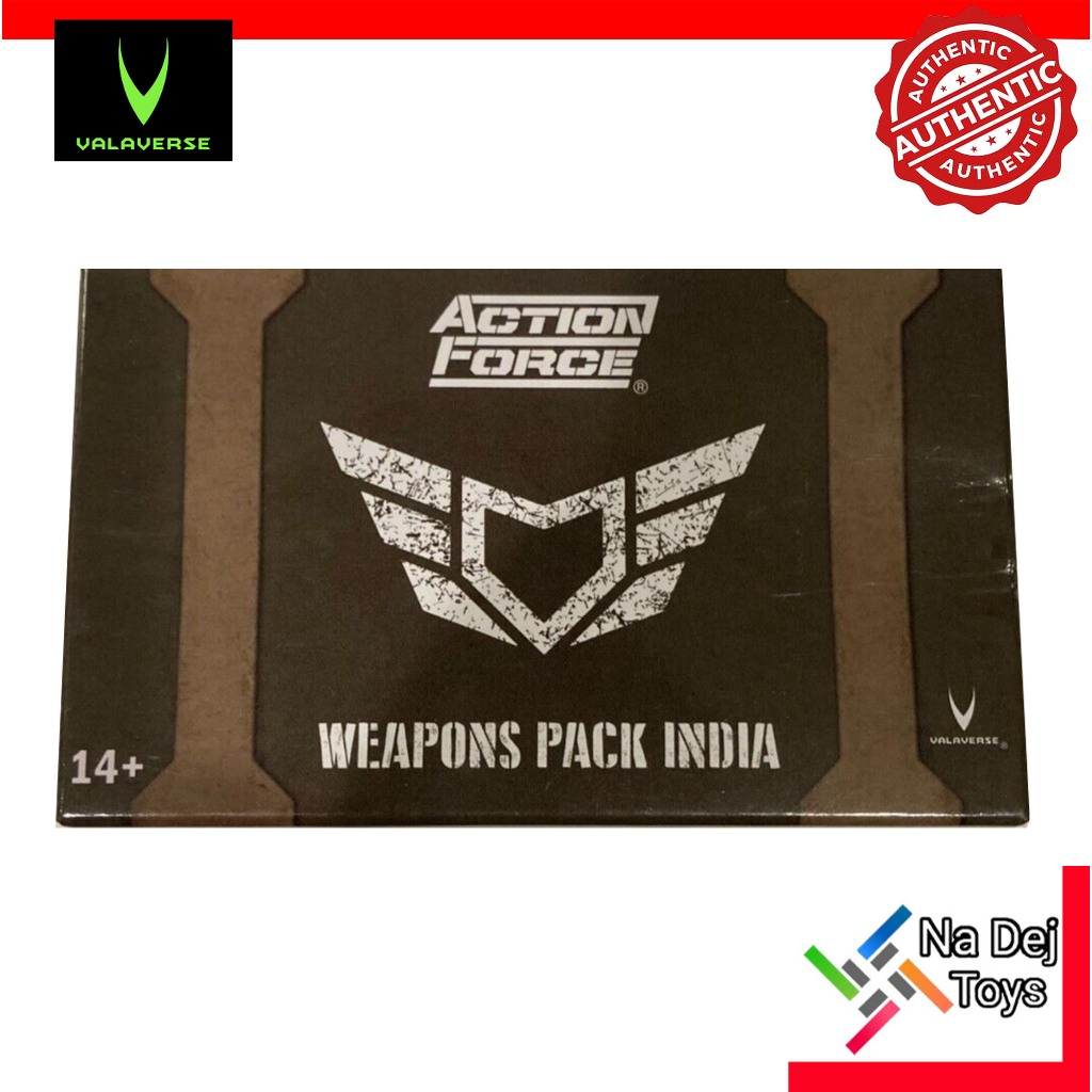Action Force Weapons Pack India 1/12 Figure แอคชั่นฟอร์ซ ชุดอาวุธอินเดีย วาลาเวิร์ส ขนาด 1/12 ...