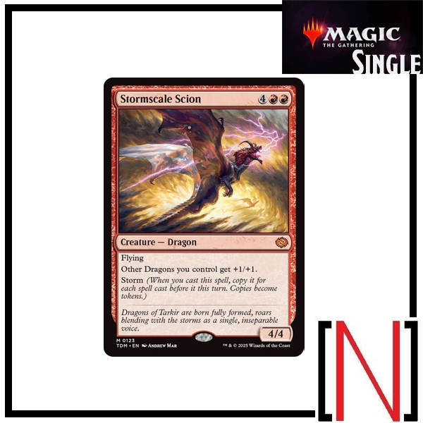 [MTG][Single][TDM] Stormscale Scion ระดับ Rare รูปแบบ Mythic [ภาษา ...