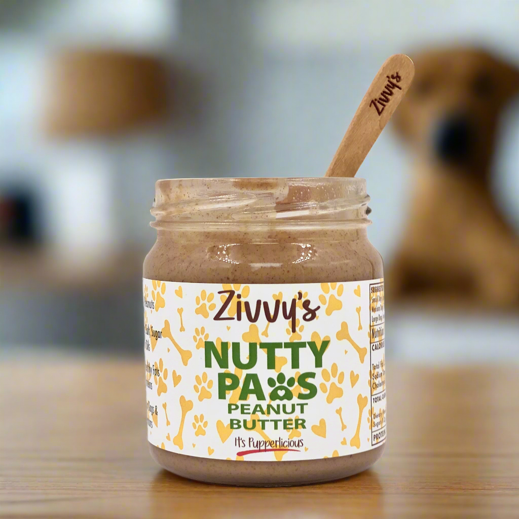 นัตตี้ พอว์ส เนยถั่วลิสงสำหรับสุนัข | Zivvy's | Shopee Thailand