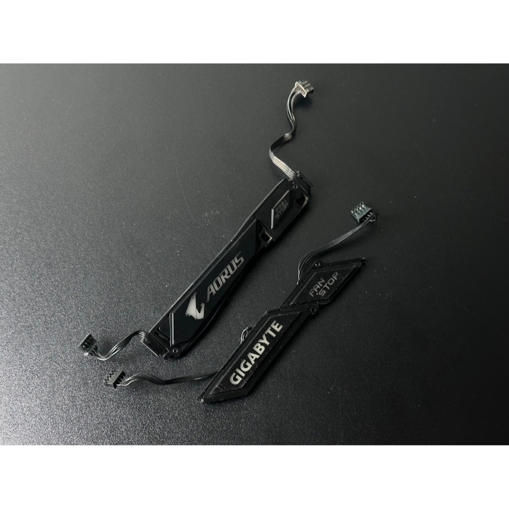 ไฟRGB LOGO และไฟ FAN STOP ของการ์ดจอ GIGABYTE ใช้กับ RX470 RX480 RX570 ...