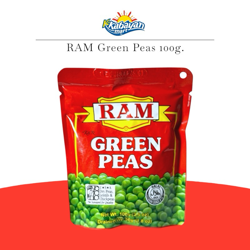 RAM Green Peas 100g. | Shopee Thailand