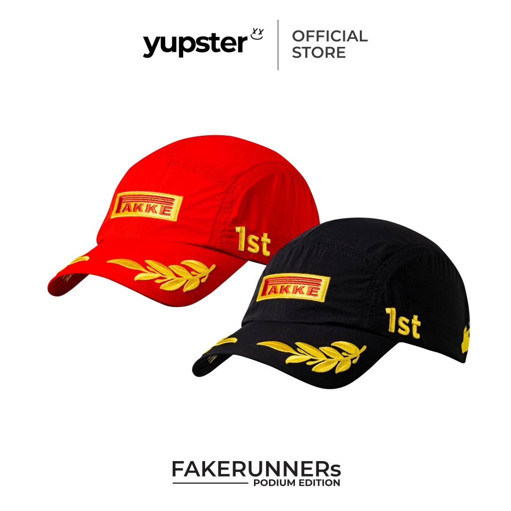 yupster | Fake Runner Podium Editon หมวกแค๊ป ปีกแข็ง หมวกวิ่ง กันแดด ...