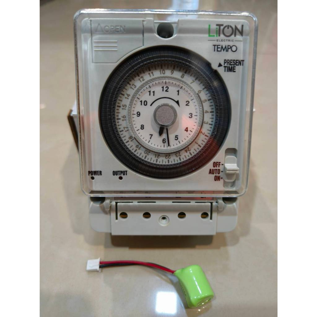 Liton Timer Switch ไทม์เมอร์ นาฬิกาตั้งเวลา 24ชม. แบบอนาล็อค มี ...