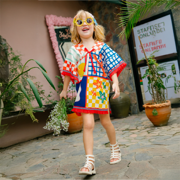 Thelandofvava VNXZ1125 เดรสเด็กผู้หญิง ALOHA BLOOM ลิขสิทธิ์แท้จาก vava ...