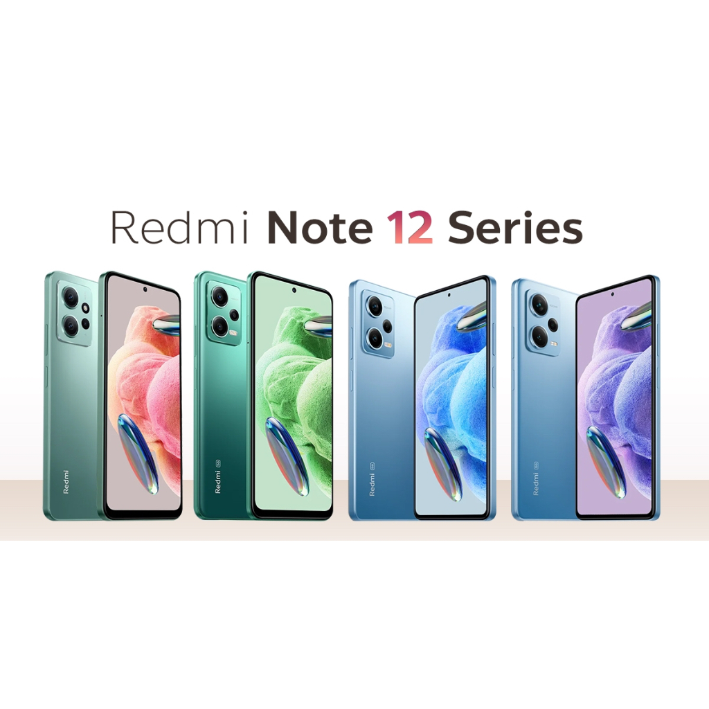 Redmi Note12 l Redmi Note12 5G หน้าจอ 6.67 แบตเตอรี่ 5000 mAh ประกันศูนย์ | Shopee Thailand
