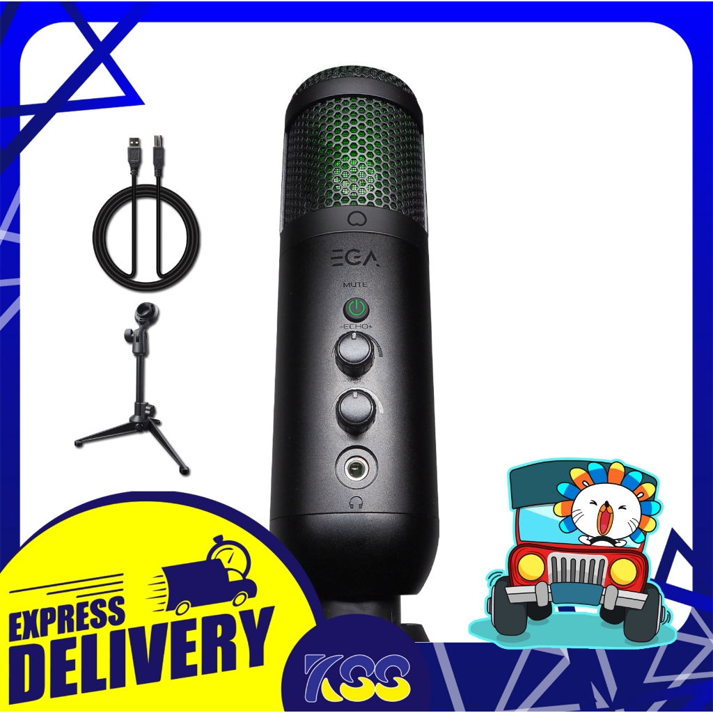 EGA TYPE MC4 Microphone Condenser 48kHz 16bit ไมโครโฟนคอนเดนเซอร์คอมฯ ...